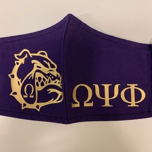 Accessories | Omega Psi Phi Face Mask | Poshmark